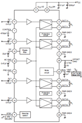 THE AUDIO POWER AMPLIFIER CIRCUITS WITH INTEGRATED CUICUIT